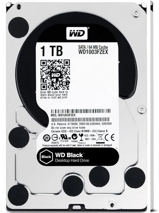 ウエスタンデジタル(Western Digital) - HDD 1TB WD Black PCゲーム クリエイティブプロ 3.5インチ 内蔵 ...