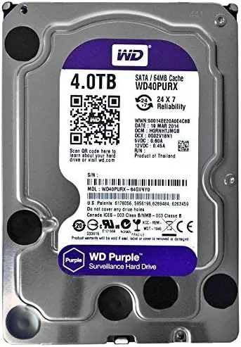 ウエスタンデジタル(Western Digital) - AV WD40PURX 4TB の評価 | SHOPSTAFF