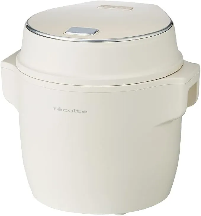 recolte - コンパクト ライスクッカー RCR-1 Compact Rice Cooker ホワイト の評価 | SHOPSTAFF