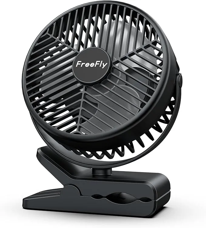 FreeFly - 充電式クリップ扇風機 E302 の評価 | SHOPSTAFF