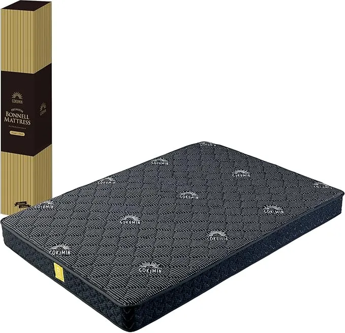 GOKUMIN - GOKUMIN マットレス スプリング ボンネルコイル 極厚15cm 軽量 普通～やや硬め 高密度コイル 高反発 抗菌防臭加工 硬め ベッド 高反発マットレス 高級 ...