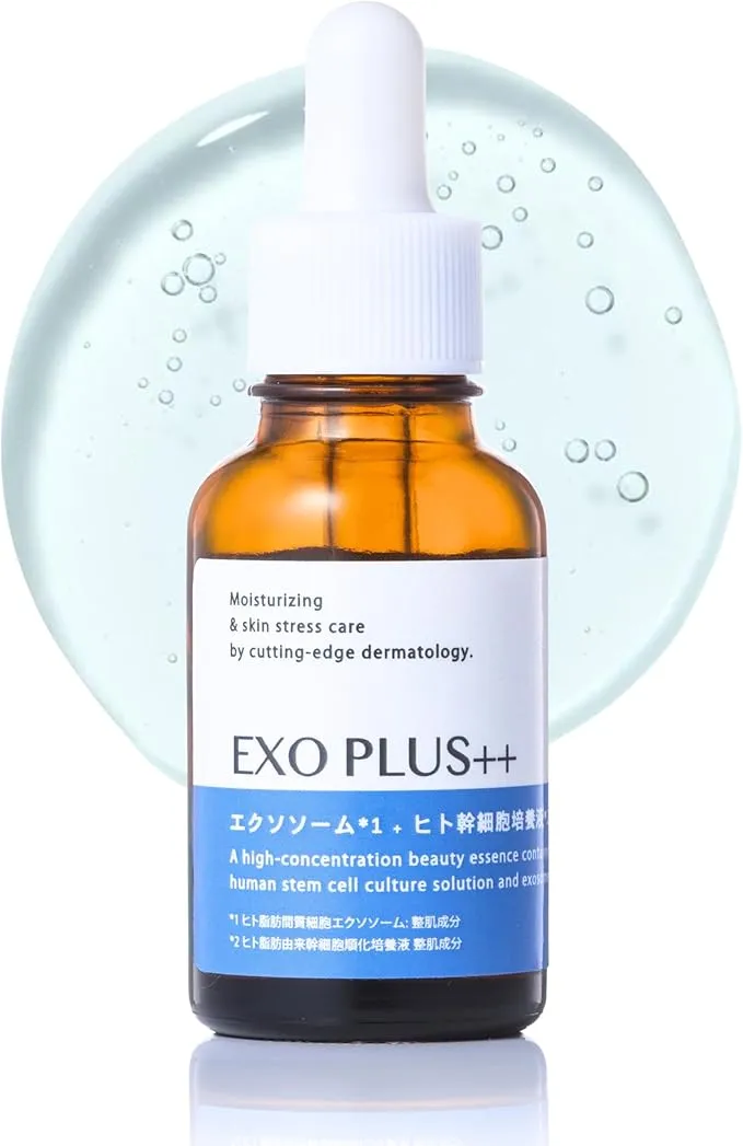 EXO PLUS＋＋ - EXO PLUS＋＋ （エクソプラス） 美容液 エクソソーム 500億個 ビタミンC ハリ弾力 毛穴 原液 に ...