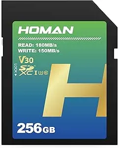HOMAN - HOMAN SD Card UHS-I U3, V30,256G の評価 | SHOPSTAFF