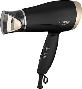 コイズミ(Koizumi) - コイズミ ヘアドライヤー マイナスイオン 軽量 コンパクト ブラック KHD-9620/K の評価 | SHOPSTAFF