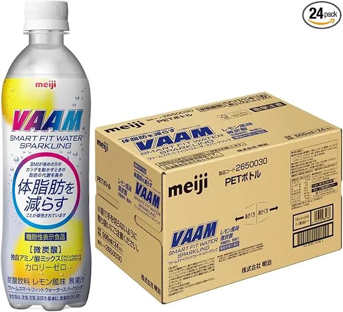 VAAM(ヴァーム) - スマートフィットウォーター スパークリング 微炭酸 500ml の評価 | SHOPSTAFF