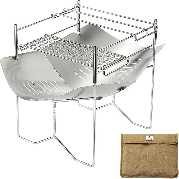 キャンピングムーン(camping moon) - ソログリル A4G 網型五徳付きSOLOGRILL A4G の評価 | SHOPSTAFF